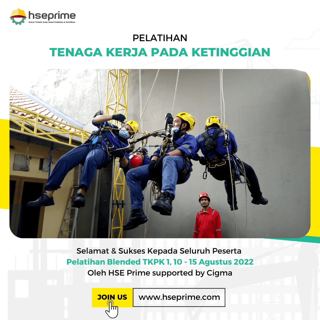 Gallery Pelatihan Bekerja Diketinggian - HSE PRIME