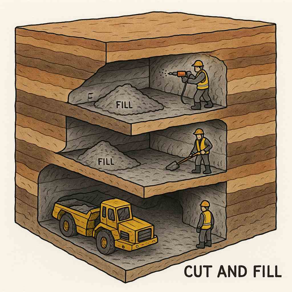 Jenis-Jenis Metode Tambang Bawah Tanah - HSE Prime