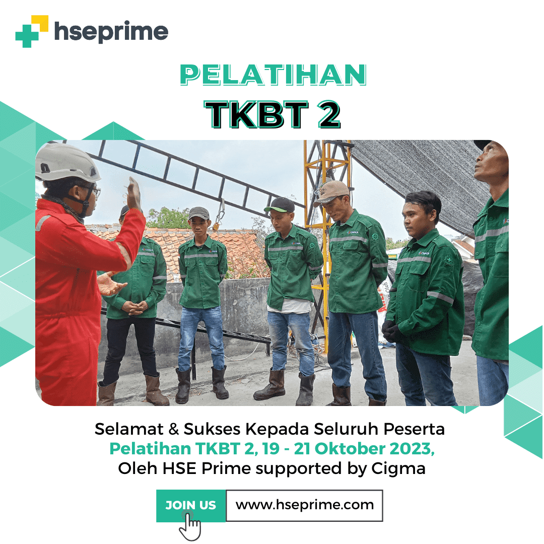 Pelatihan TKBT 2 - Sertifikasi Kemnaker RI