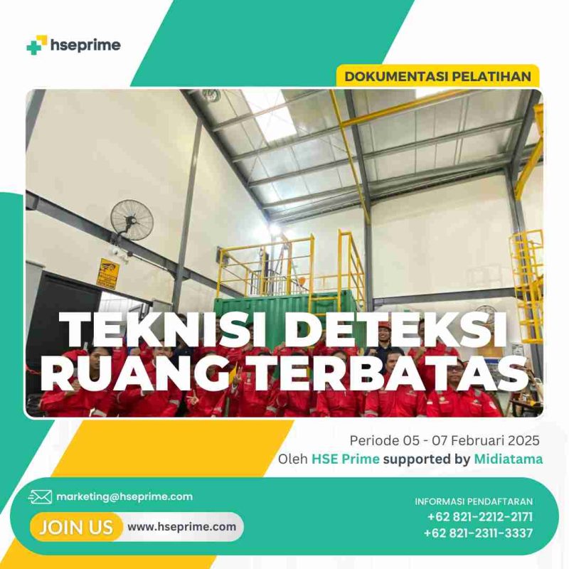 Training Confined Space (Ruang Terbatas) Kemnaker RI
