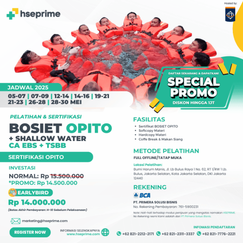 BOSIET with CA-EBS OPITO - HSEPRIME