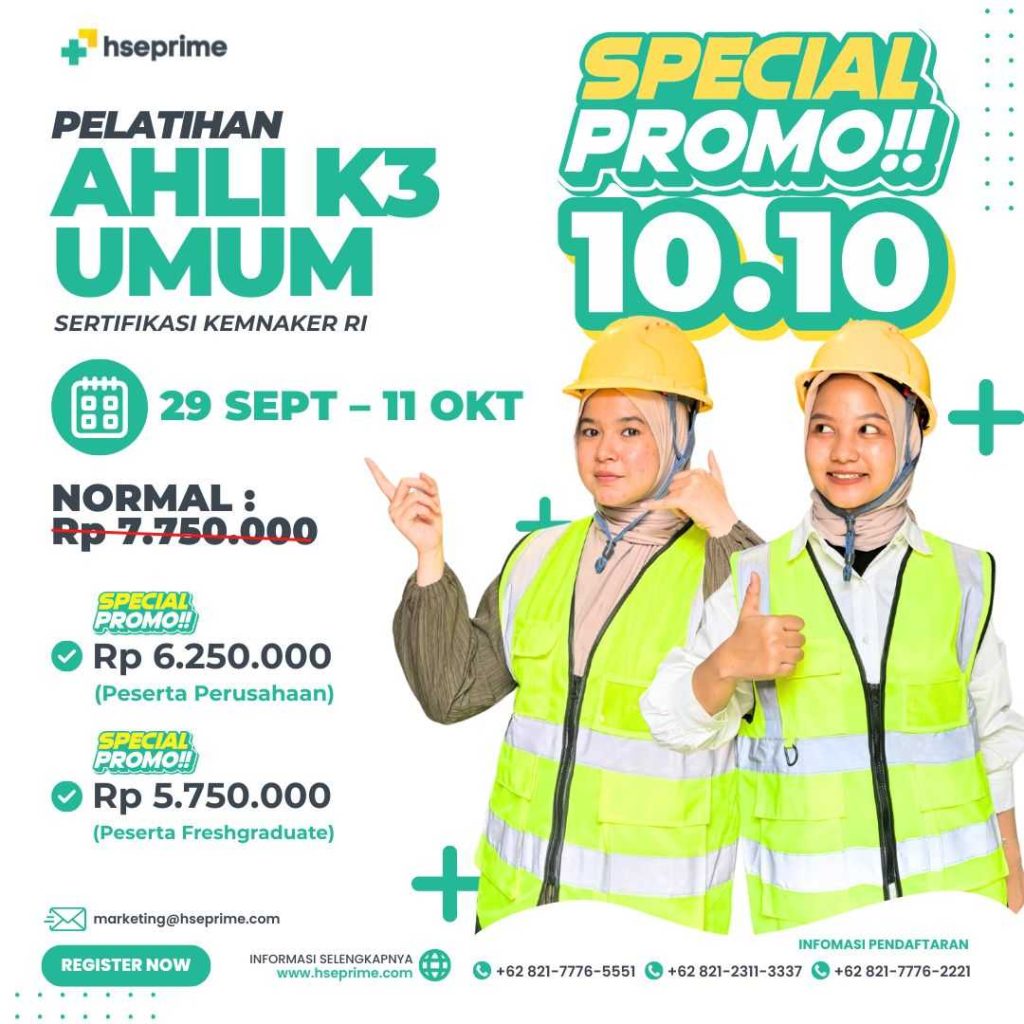 Training Confined Space (Ruang Terbatas) Kemnaker RI