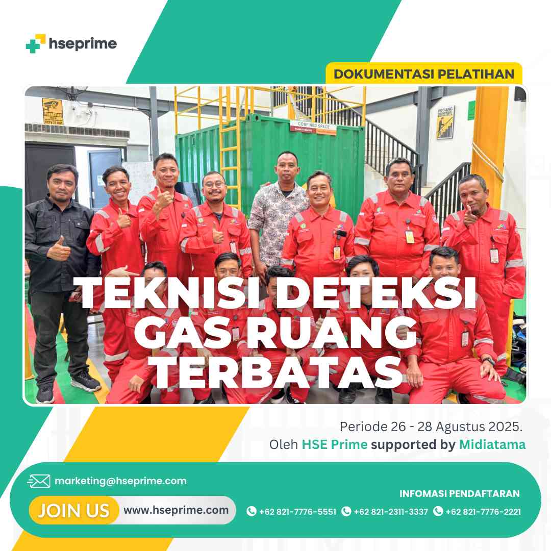 Training Confined Space (Ruang Terbatas) Kemnaker RI